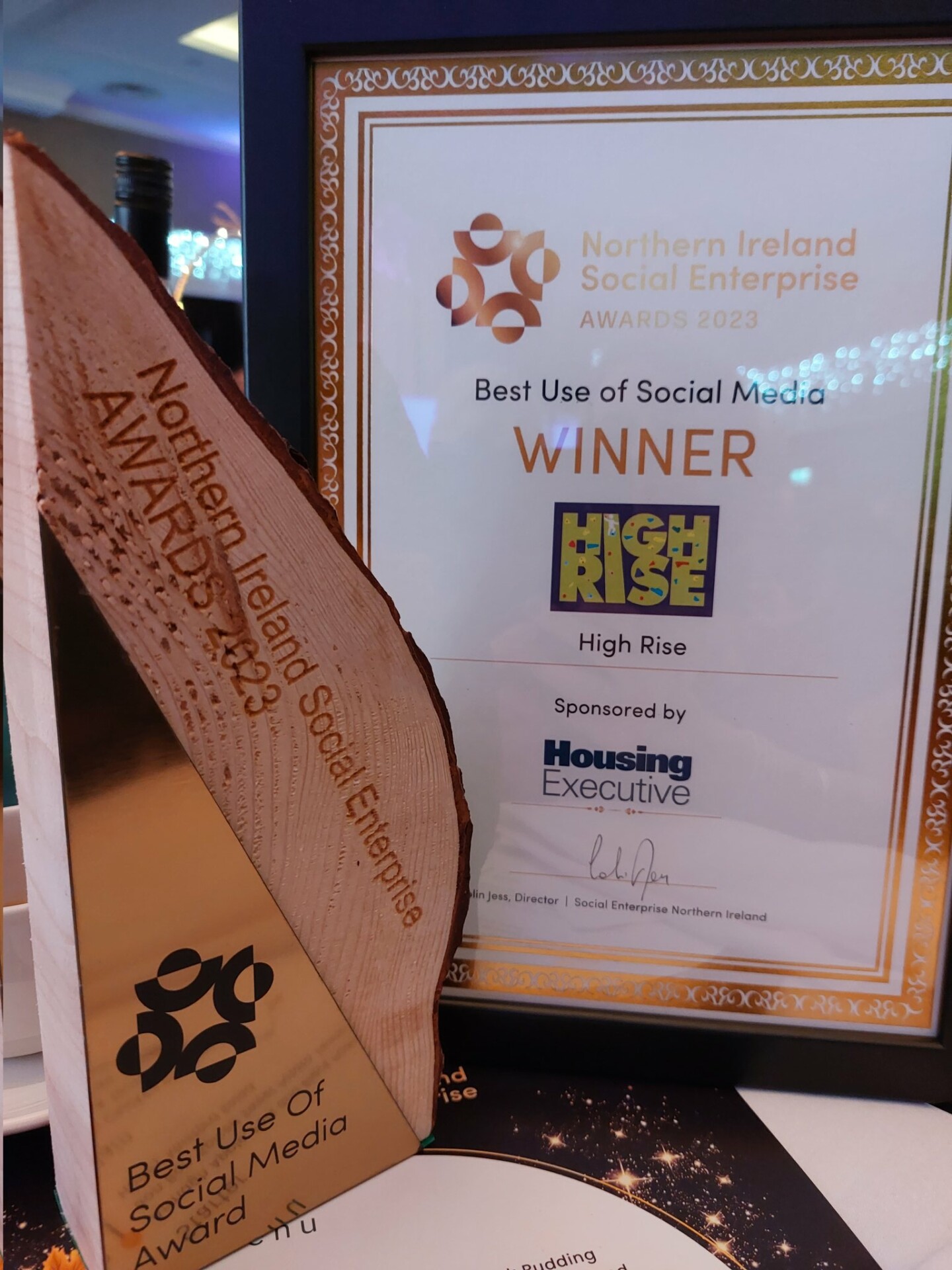 High Rise Lisburn's Social Media Success: Winner at 2023 Awards